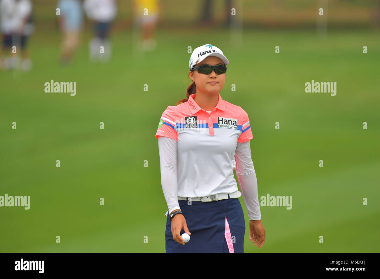 Minjee Lee of Australia in Honda LPGA Thailand 2018 at Siam Country ...