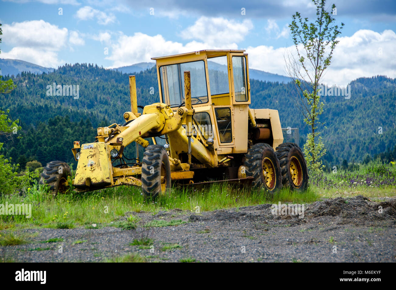 Old graders hi-res stock photography and images - Alamy