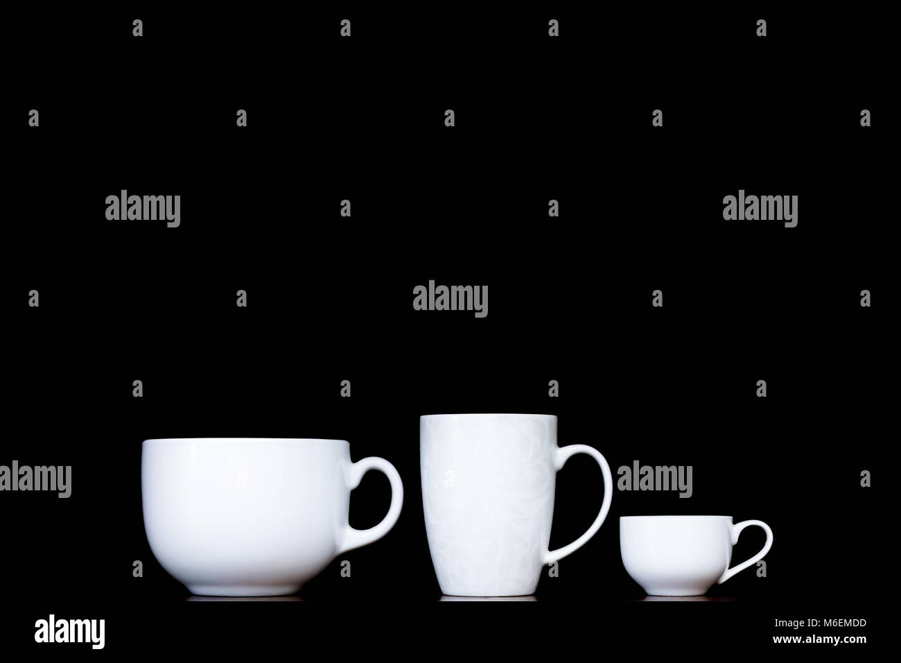 Three cups black tea isolated hi-res stock photography and images - Alamy