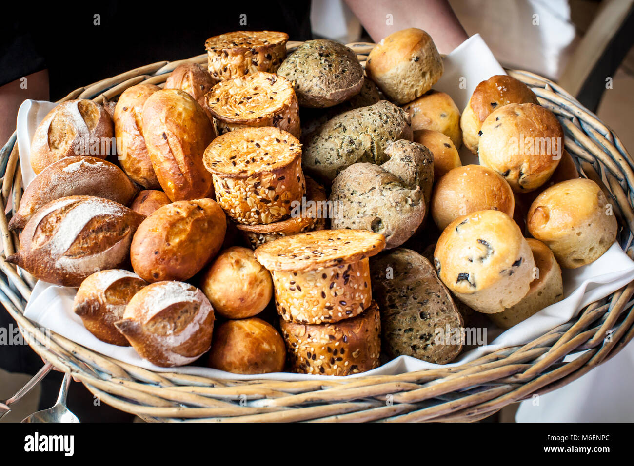 Basket full of Bread, bread-baking as a new passion: variety of ...