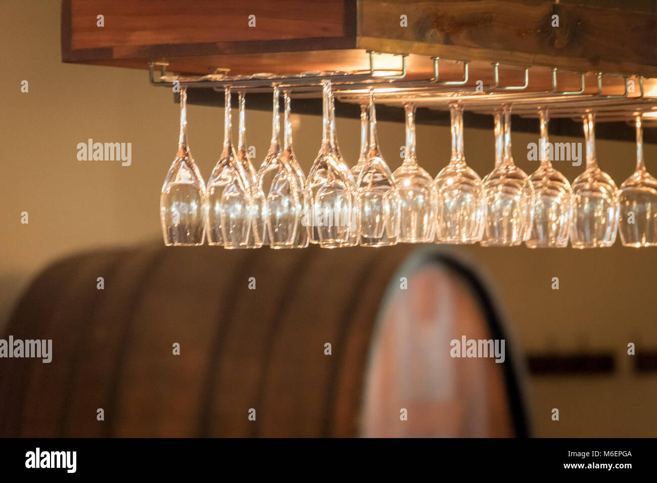 Vidal Winery Tasting, New Zealand Stock Photo - Alamy