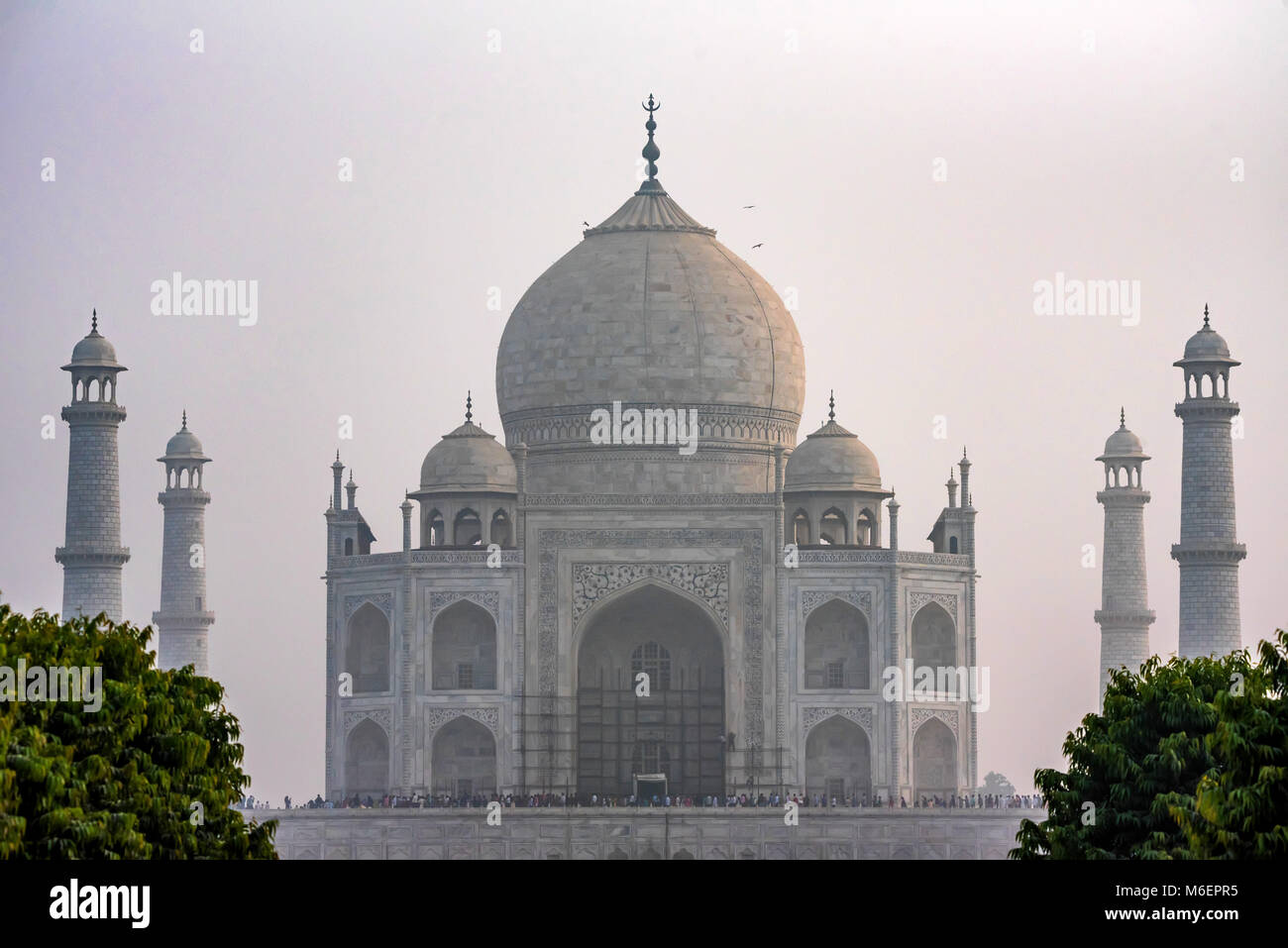 Taj Mahal scenic view in Agra, India Stock Photo - Alamy
