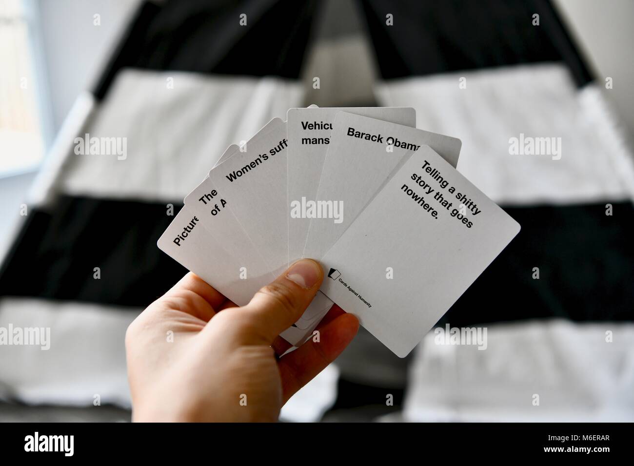 Cards against humanity hi-res stock photography and images - Alamy