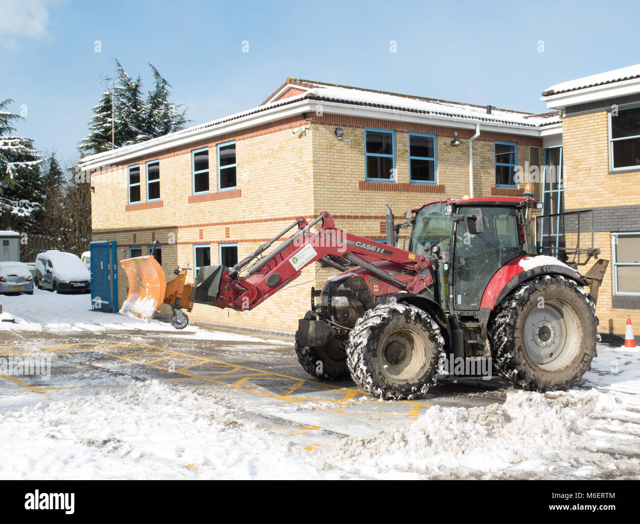 winter snow Addington Kent Stock Photo - Alamy