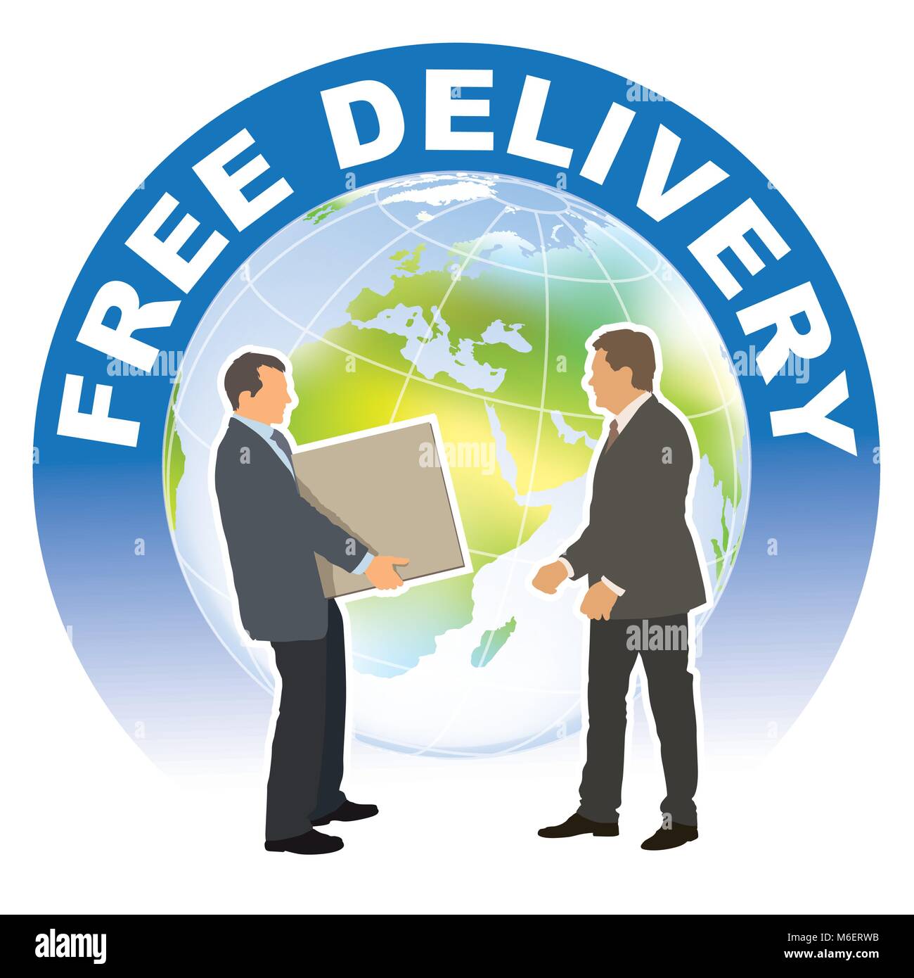 Asia delivering Stock Vector Images - Alamy