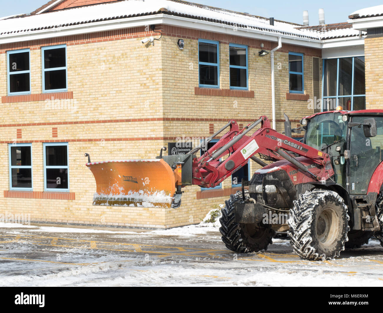 winter snow Addington Kent Stock Photo - Alamy