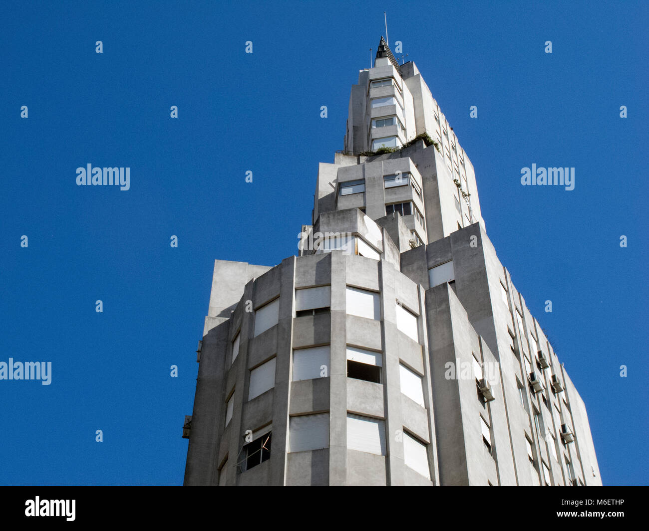 The Kavanagh building, a famous landmark, in the neighborhood of Retiro ...