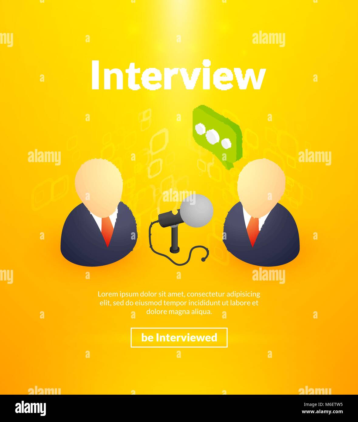 Poster design illustration two Stock Vector Images - Alamy