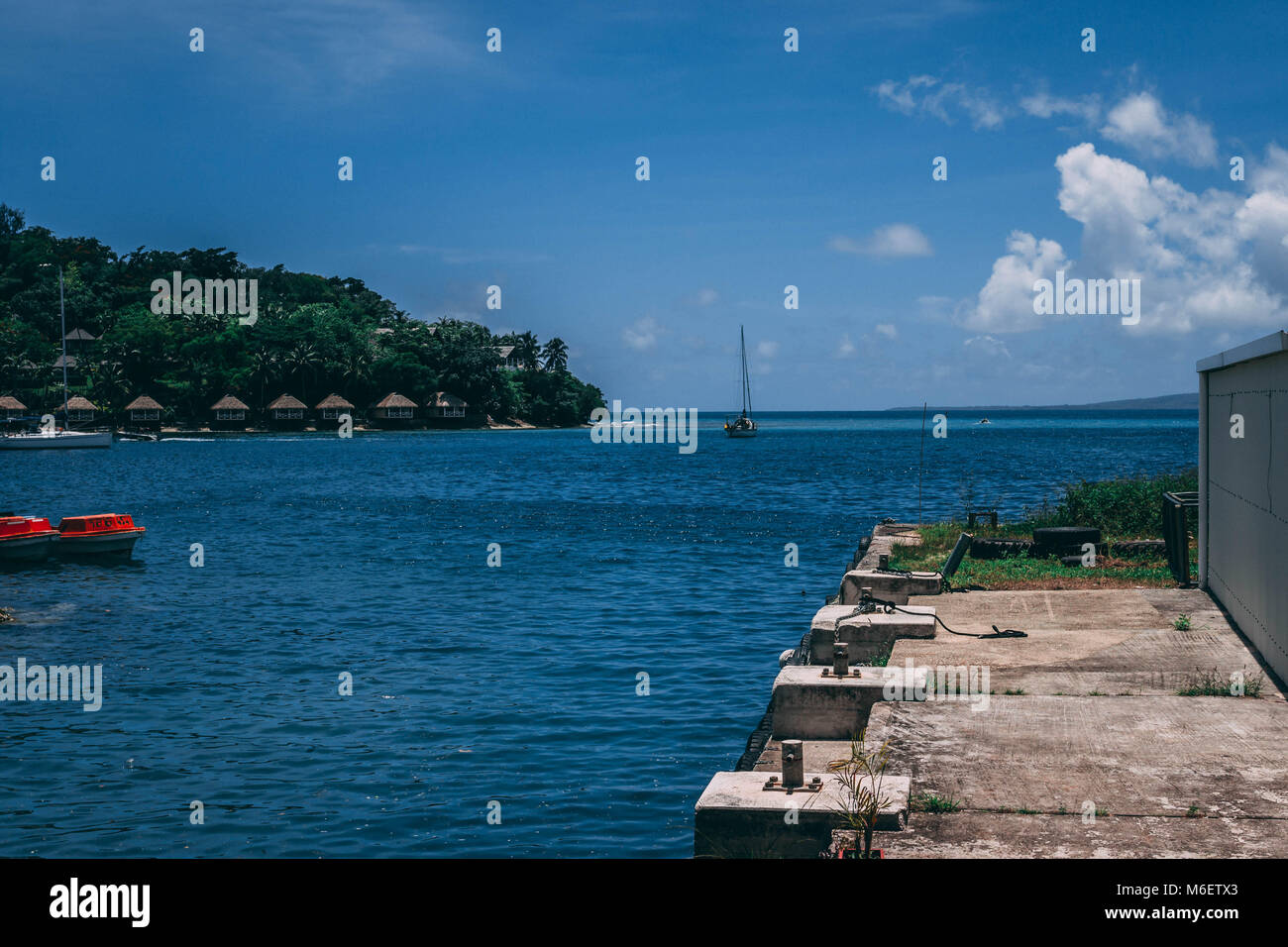 Beautiful Island View Stock Photo - Alamy