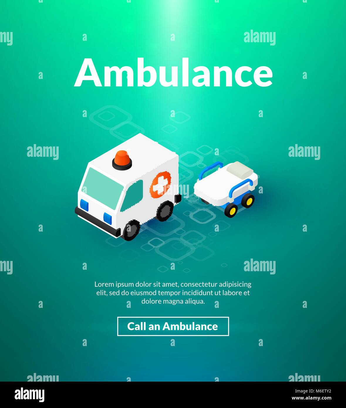 First aid isometric design Stock Vector Images - Alamy