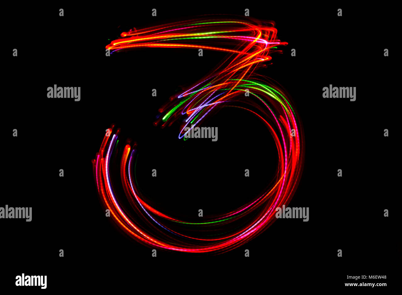 Glowing green neon alphabet letters hi-res stock photography and images ...