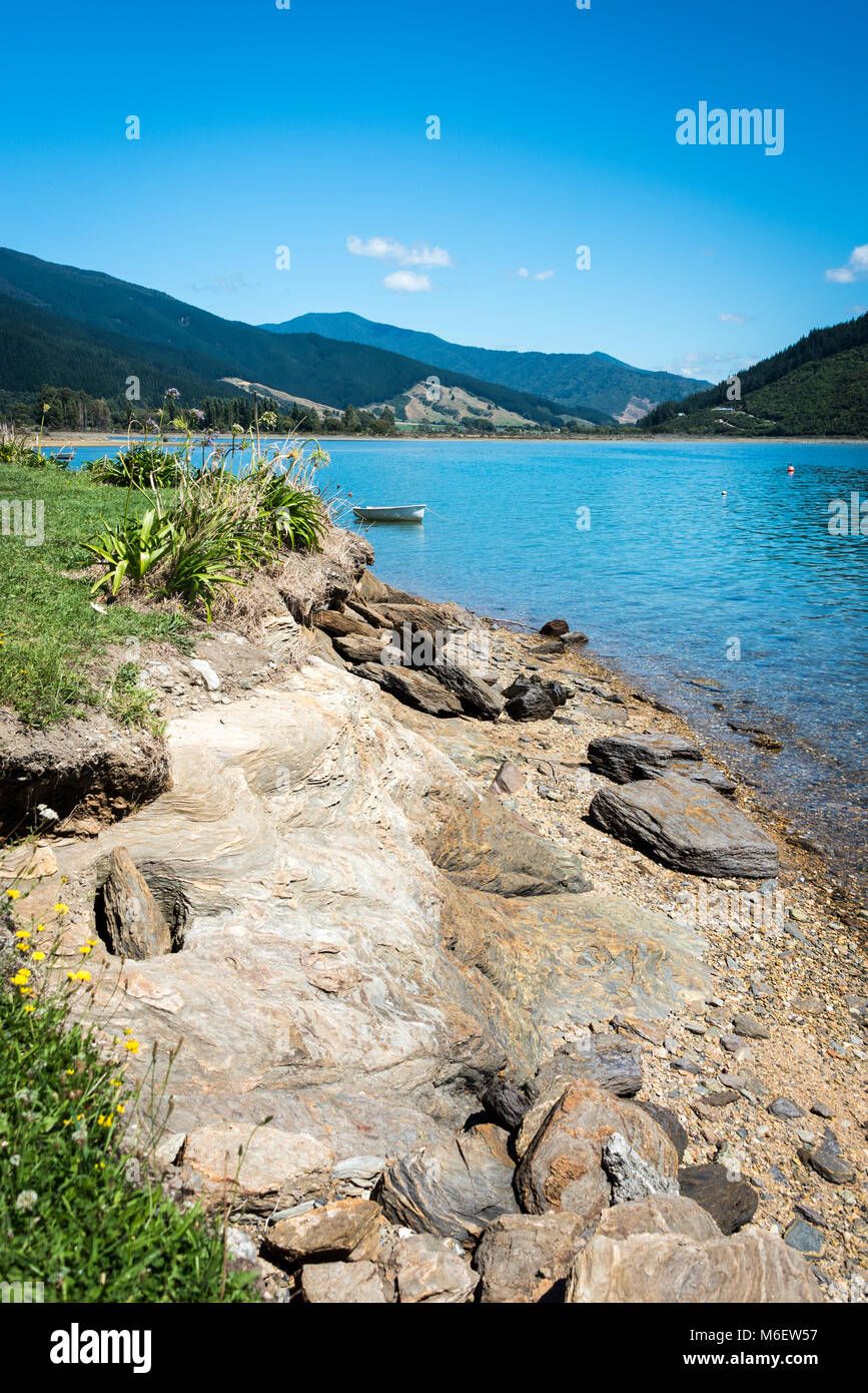 Grove Arm, Abel Tasman, South Island, New Zealand Stock Photo - Alamy