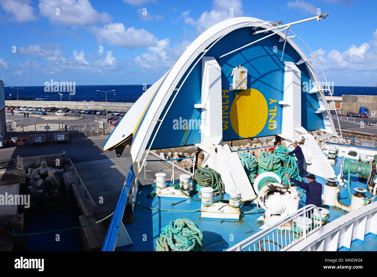 Car ferry bow hi-res stock photography and images - Alamy