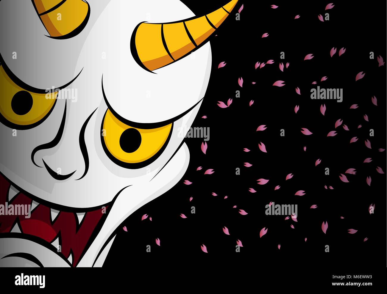 Face of evil death Stock Vector Images - Alamy