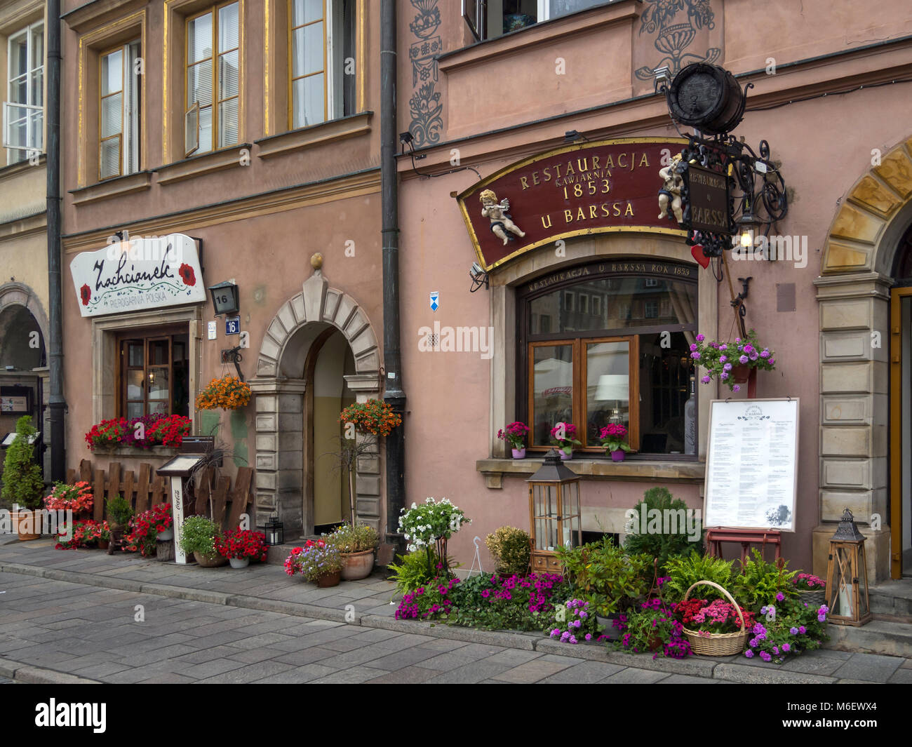 Old warsaw restaurant hi-res stock photography and images - Alamy