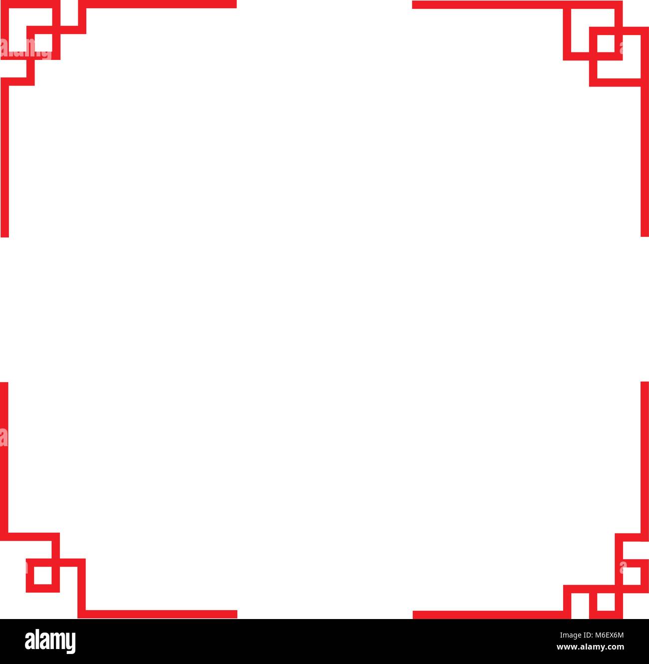 Chinese Corner Border