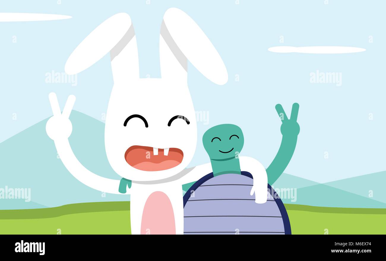 Tortoise and hare hi-res stock photography and images - Alamy