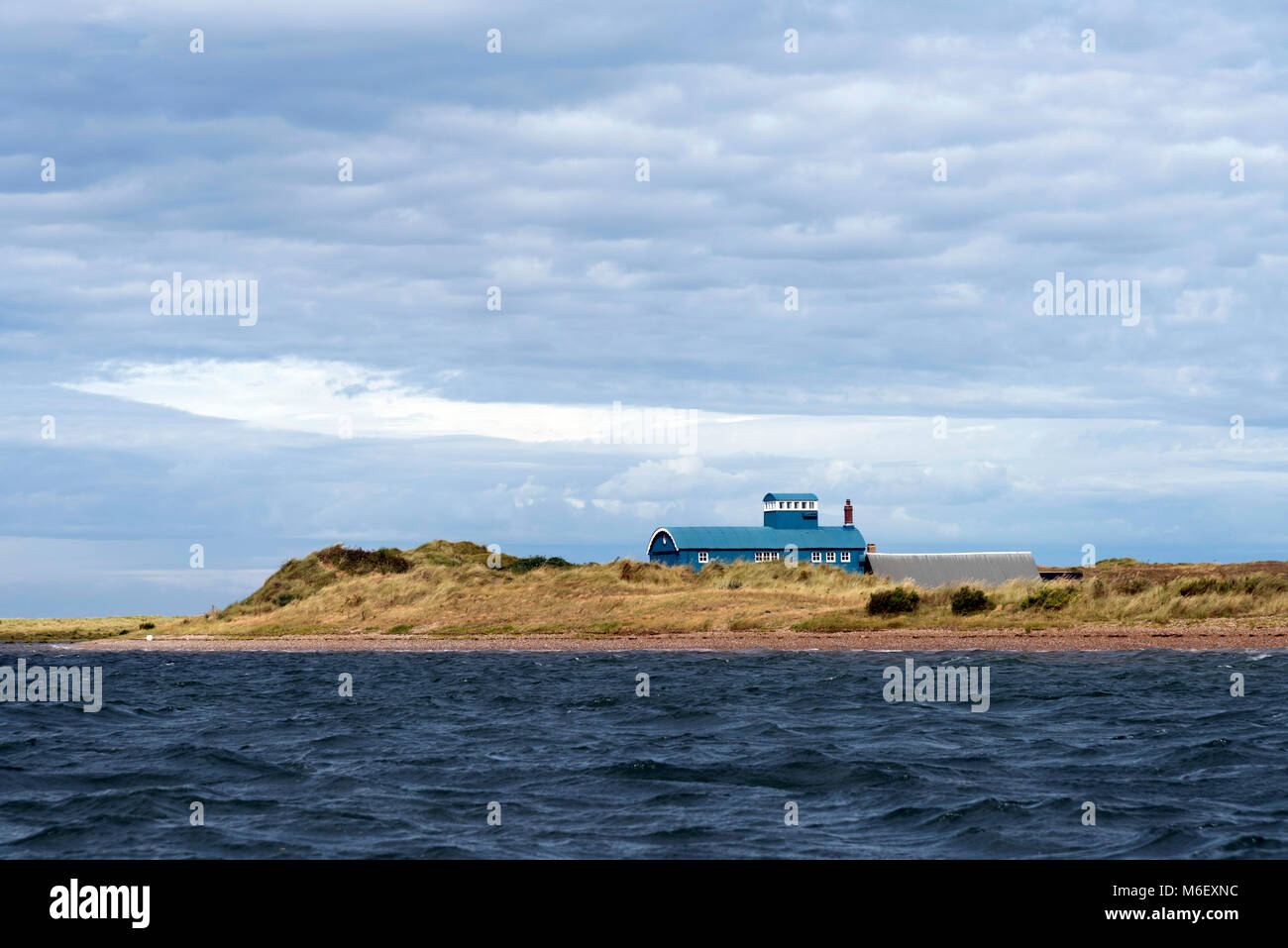 Blakeney point old lifeboat house longshore drift blue national hi-res ...