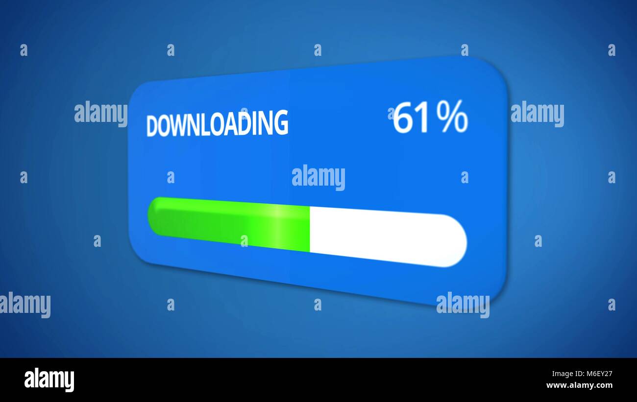 Status bar shows download process, online payment system, purchase on ...