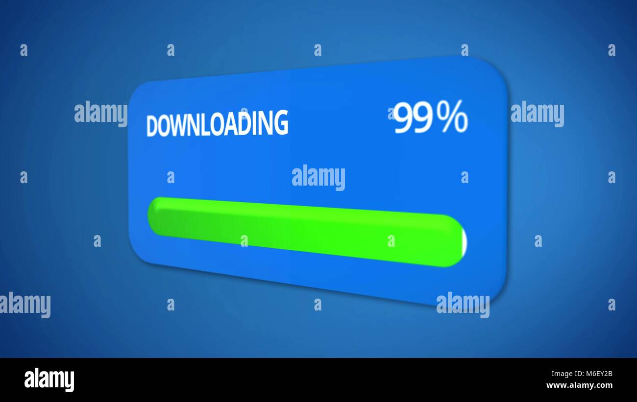 Downloading screen in progress hi-res stock photography and images - Alamy