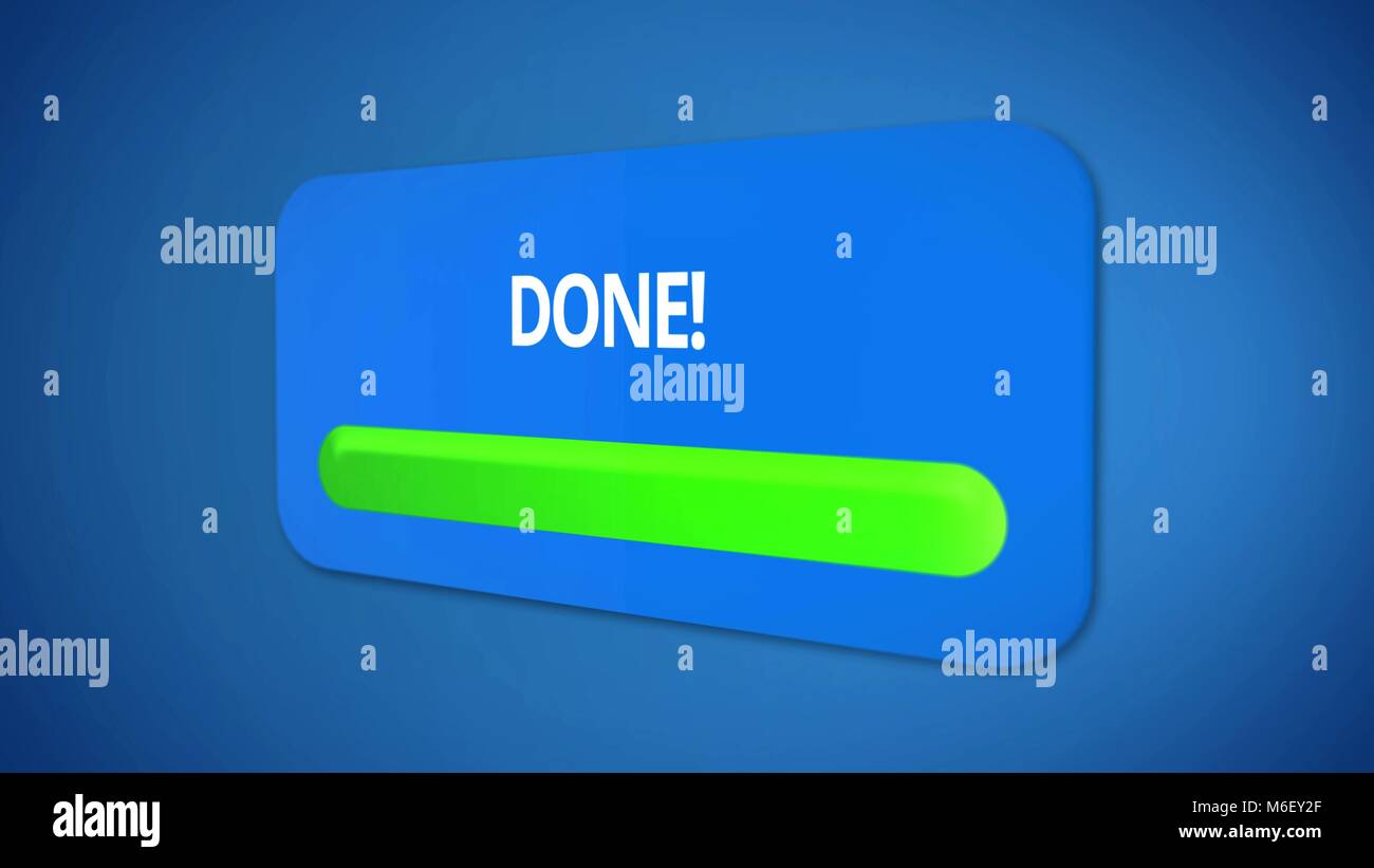 System service successful start, green status bar shows the download ...