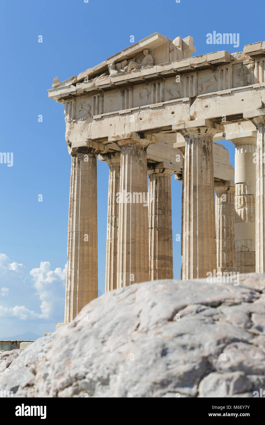 The Parthenon at the Acropolis in Athens, Greece Stock Photo - Alamy
