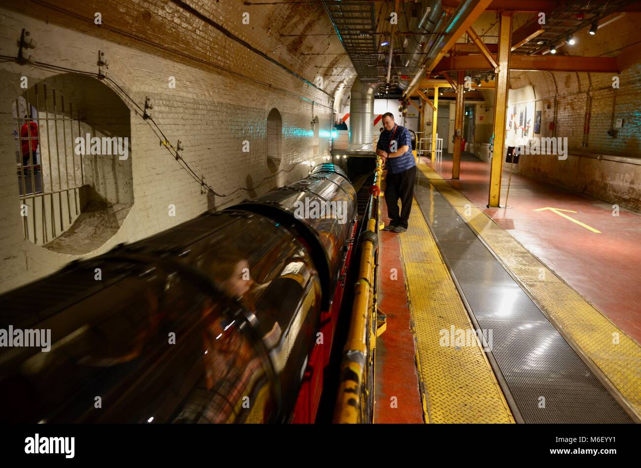 the train at postal museum mount pleasant north london england great ...