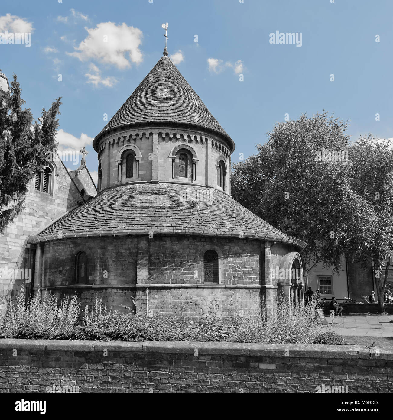 Round church in Cambridge Stock Photo - Alamy