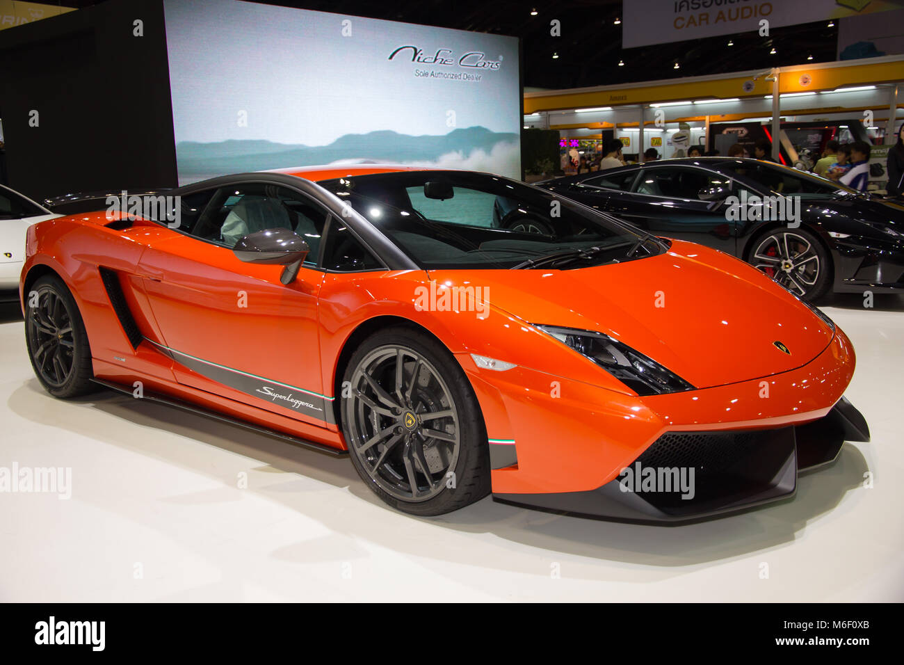 Lamborghini booth hi-res stock photography and images - Alamy