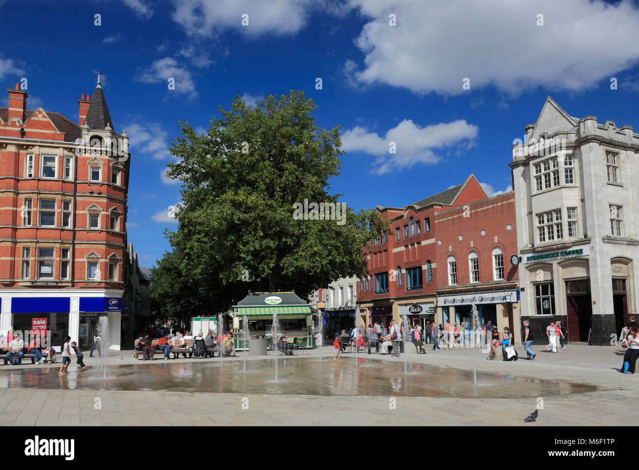 Peterborough Water Fountains High Resolution Stock Photography and ...