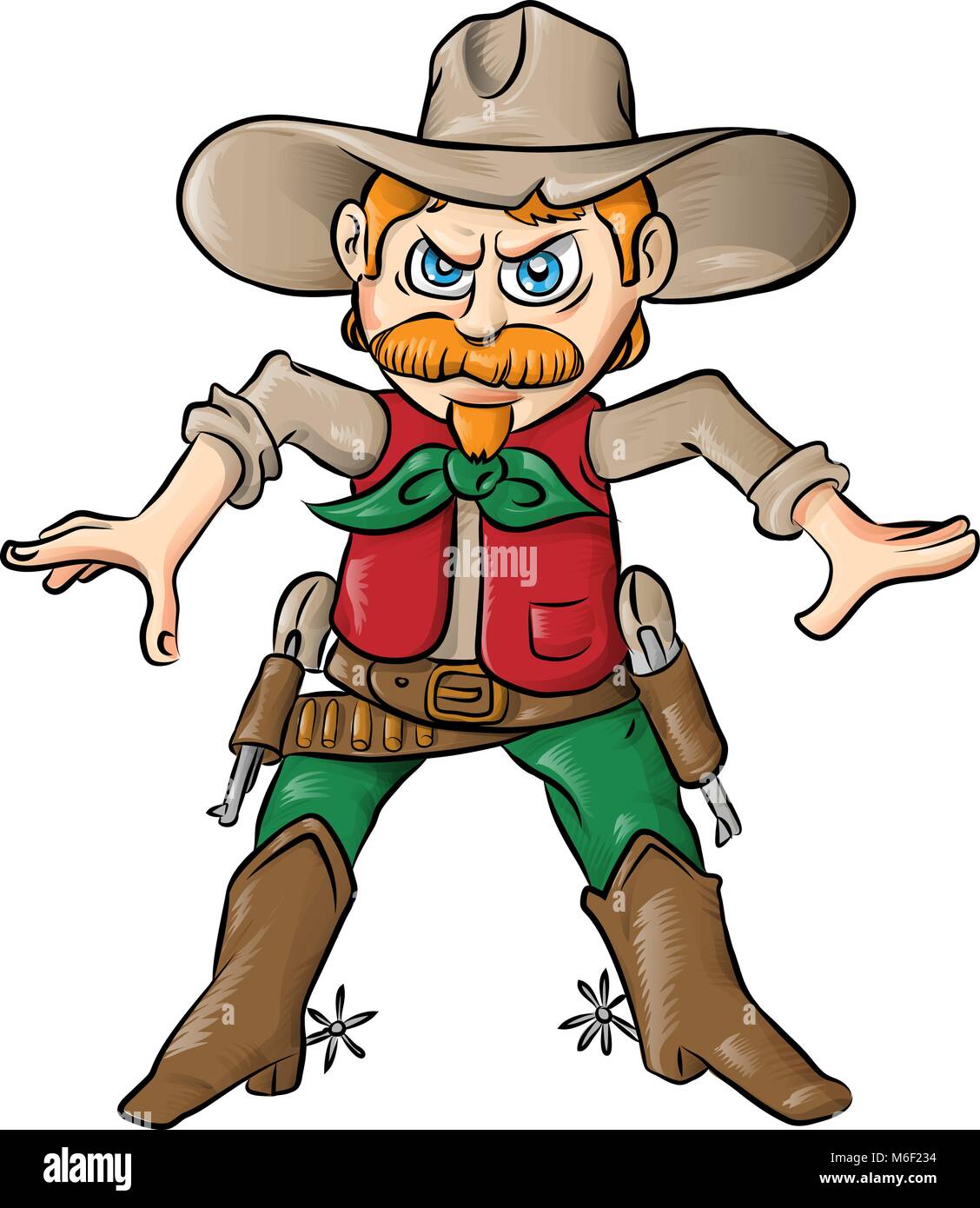 Cowboy drawing his gun High Resolution Stock Photography and Images - Alamy