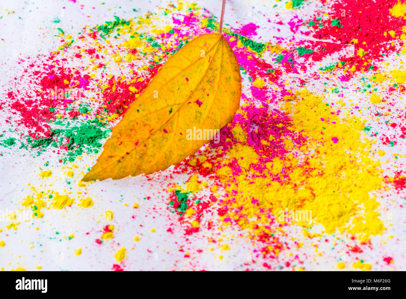 Holi powder used to celebrate festivals of colour in Hinduism and ...