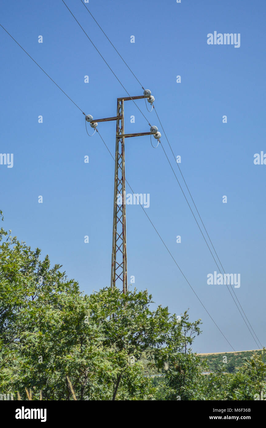 Tall man on electric hi-res stock photography and images - Alamy