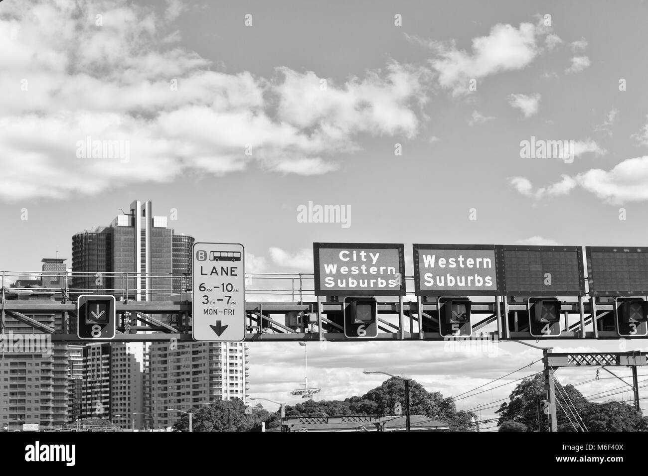 Suburb sydney Black and White Stock Photos & Images - Alamy