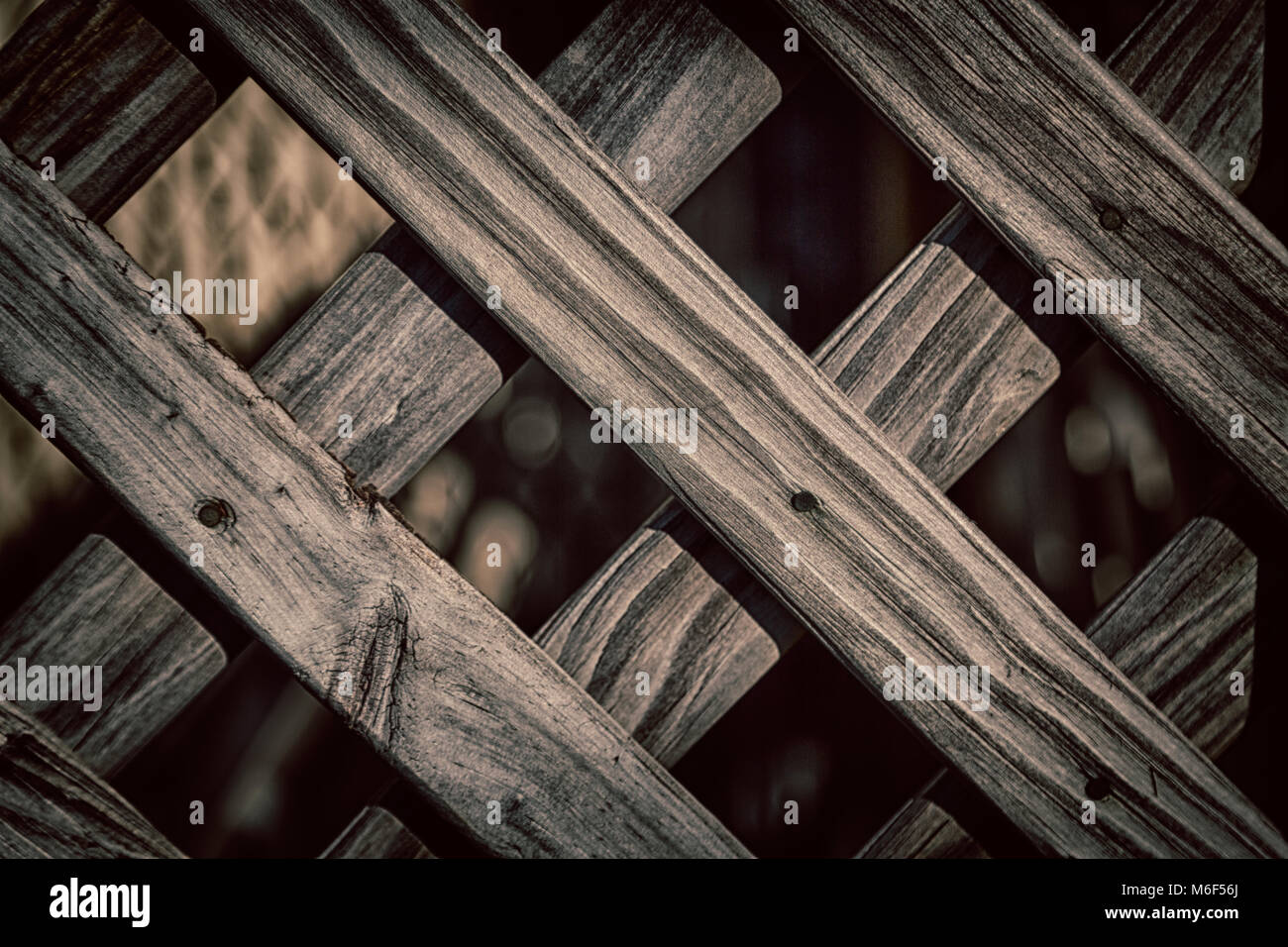abstract texture background of a grid wood surface and shadow Stock ...