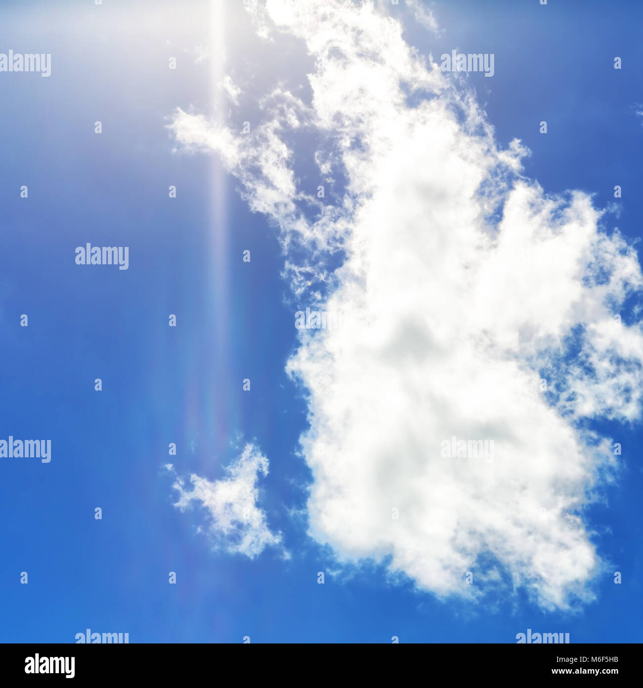 in australia the empty sky full of clouds like background texture Stock ...