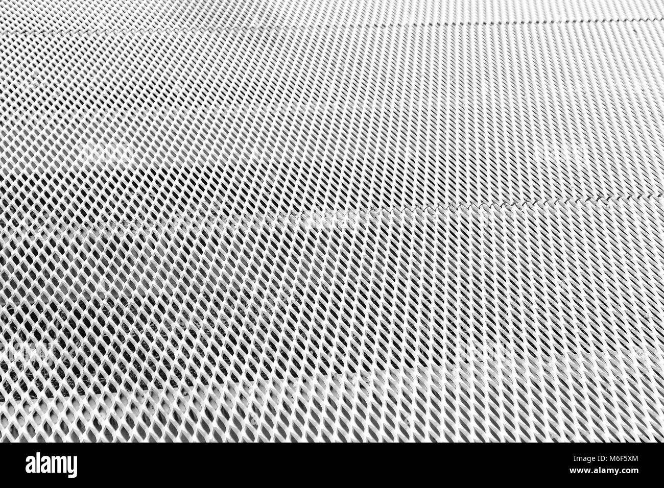 abstract texture background of a grid metal surface and shadow Stock ...