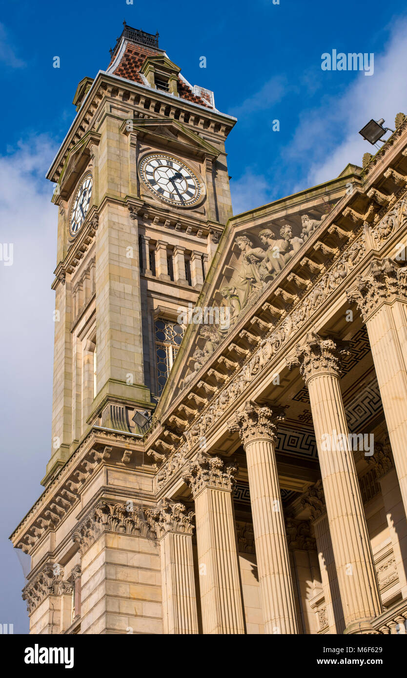 The Museum and Art Gallery and Clock Tower, Chamberlain Square ...