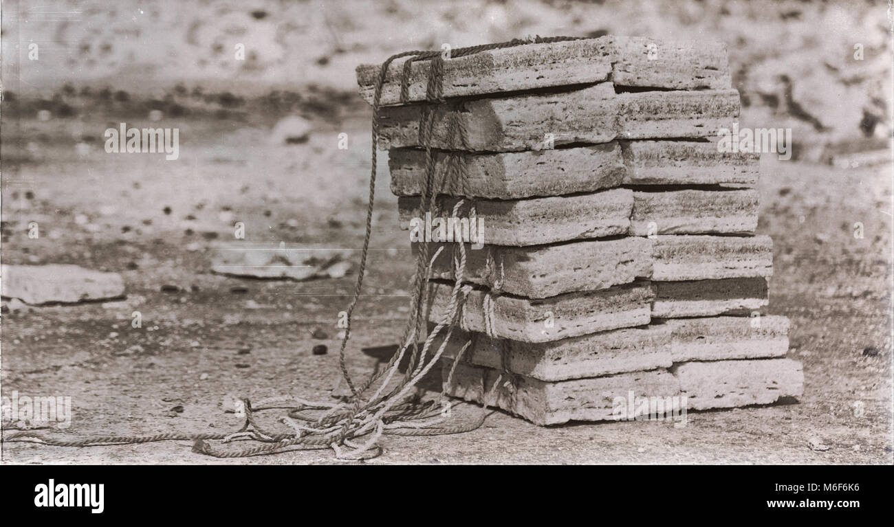 in danakil ethiopia africa the block of salt in the antique lake Stock ...