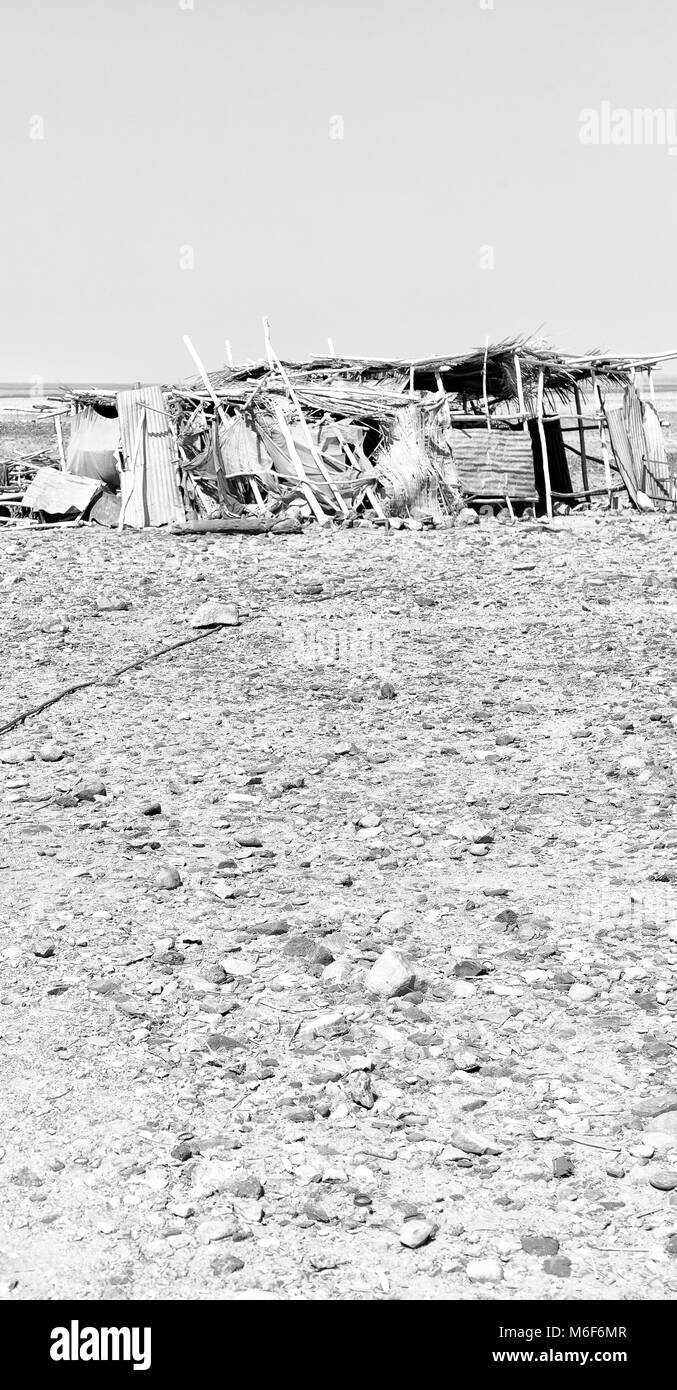 in ethiopia africa the poor house of people in the desert of stone ...