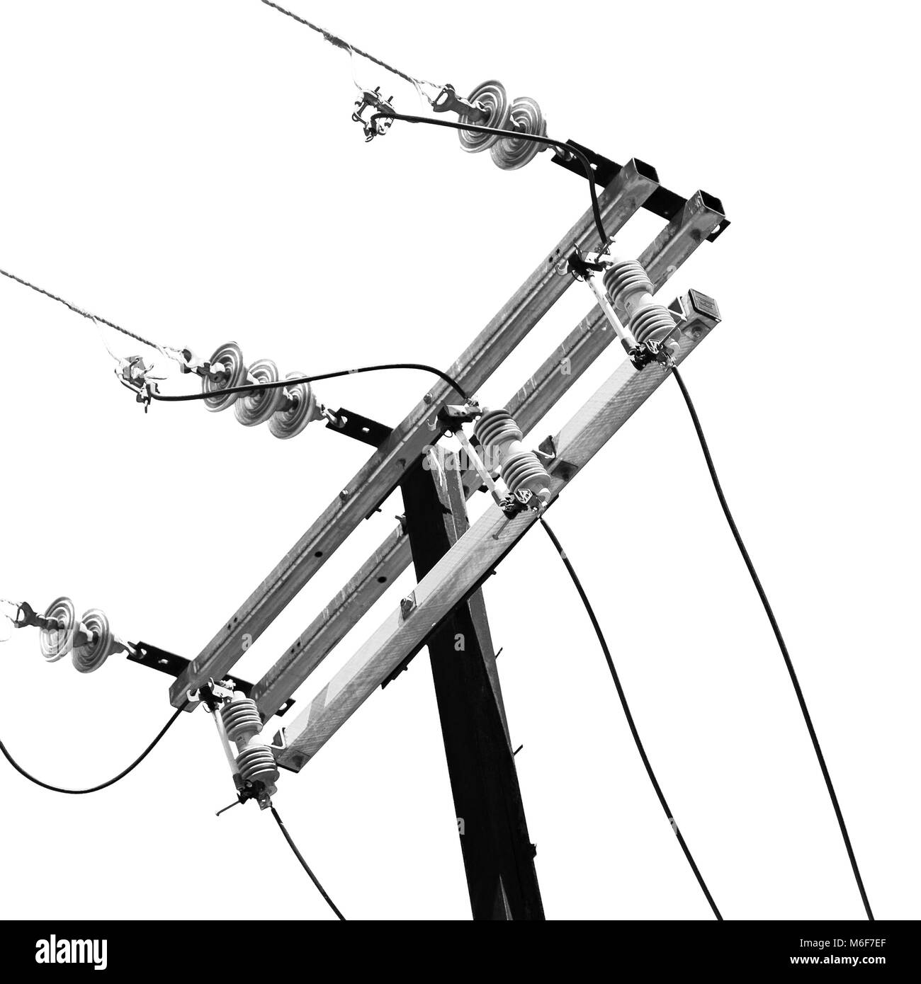 Wiring pylon Cut Out Stock Images & Pictures - Alamy