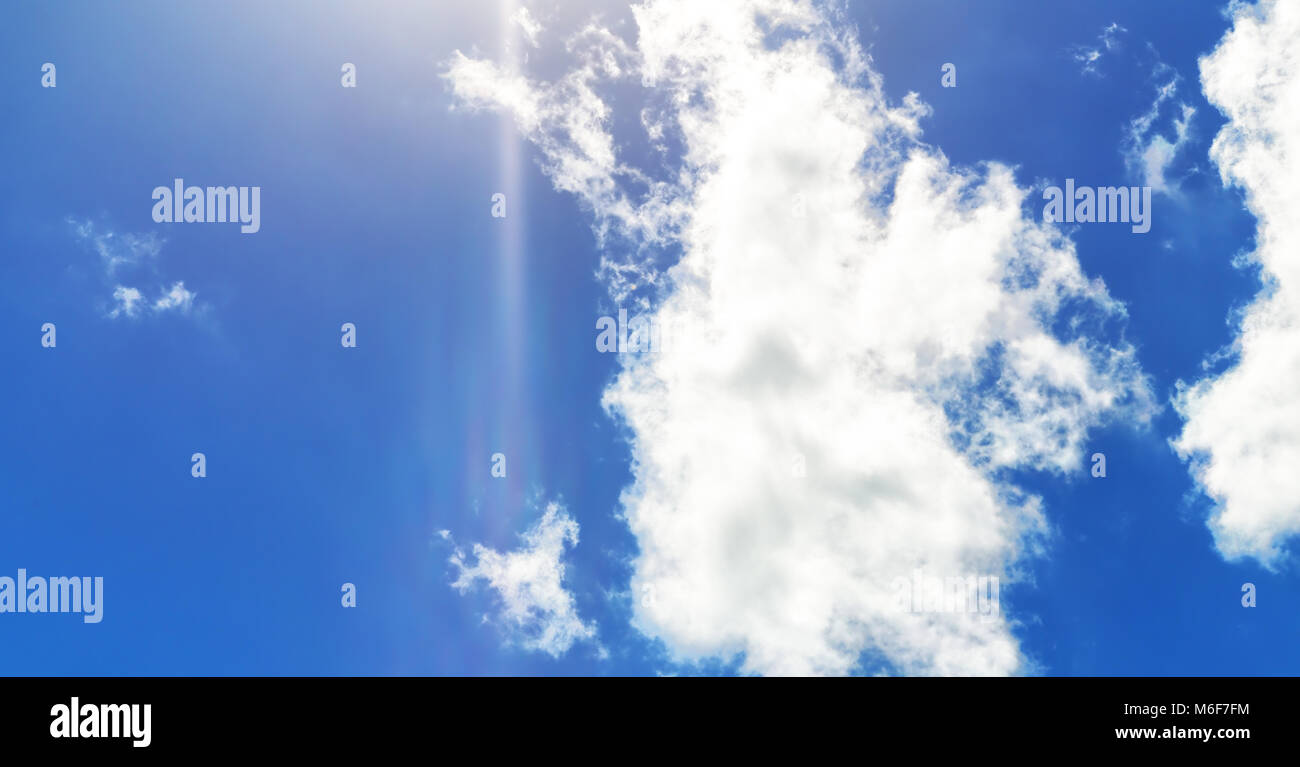 in australia the empty sky full of clouds like background texture Stock ...