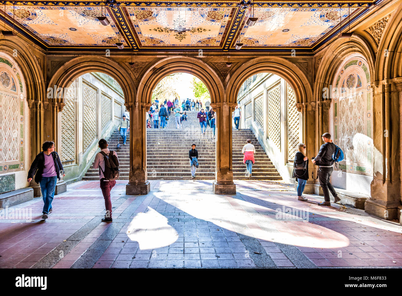 People walking up down steps stairs hi-res stock photography and images ...