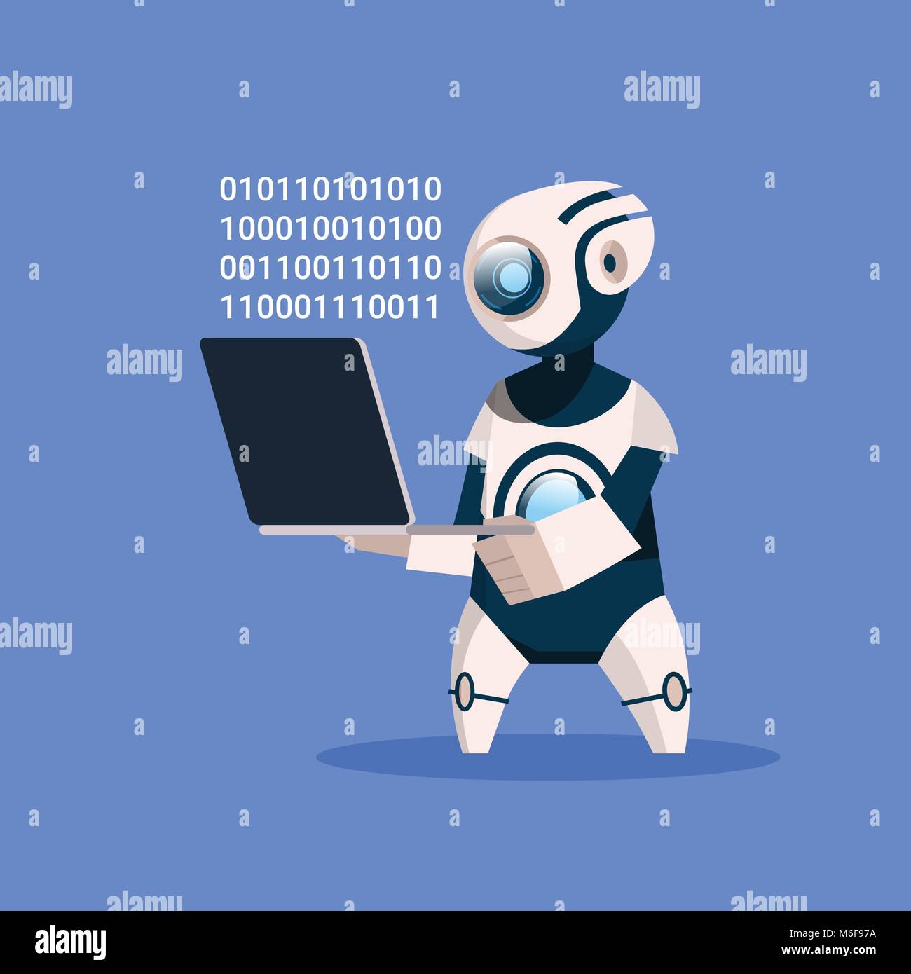 Artificial intelligence technology coding hi-res stock photography and ...
