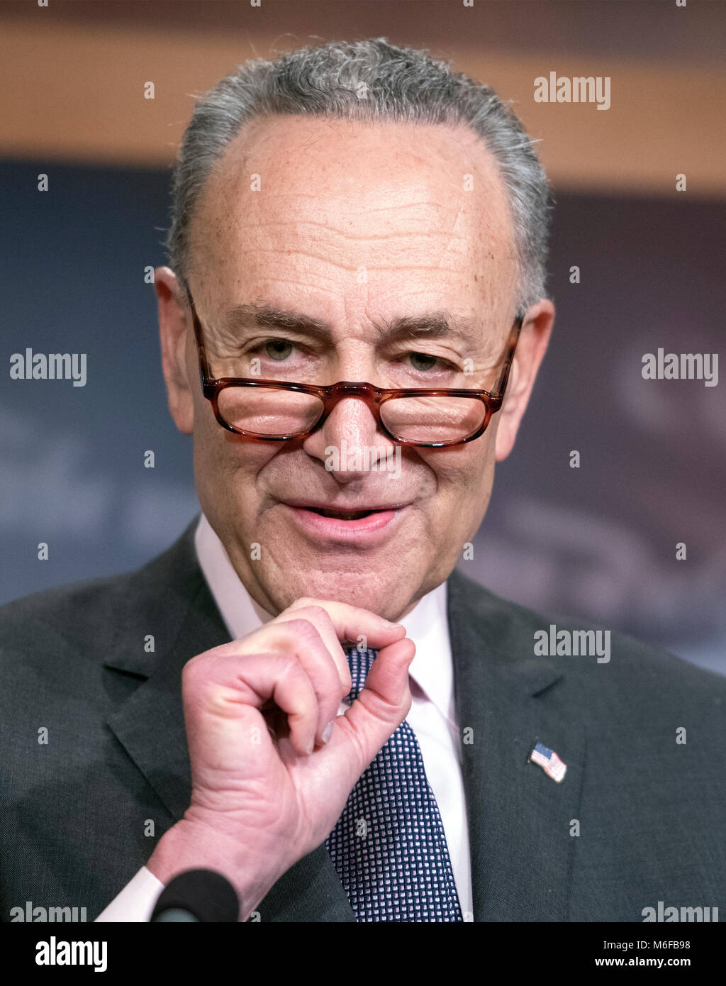 Washington, USA. 01st Mar, 2018. United States Senate Minority Leader ...