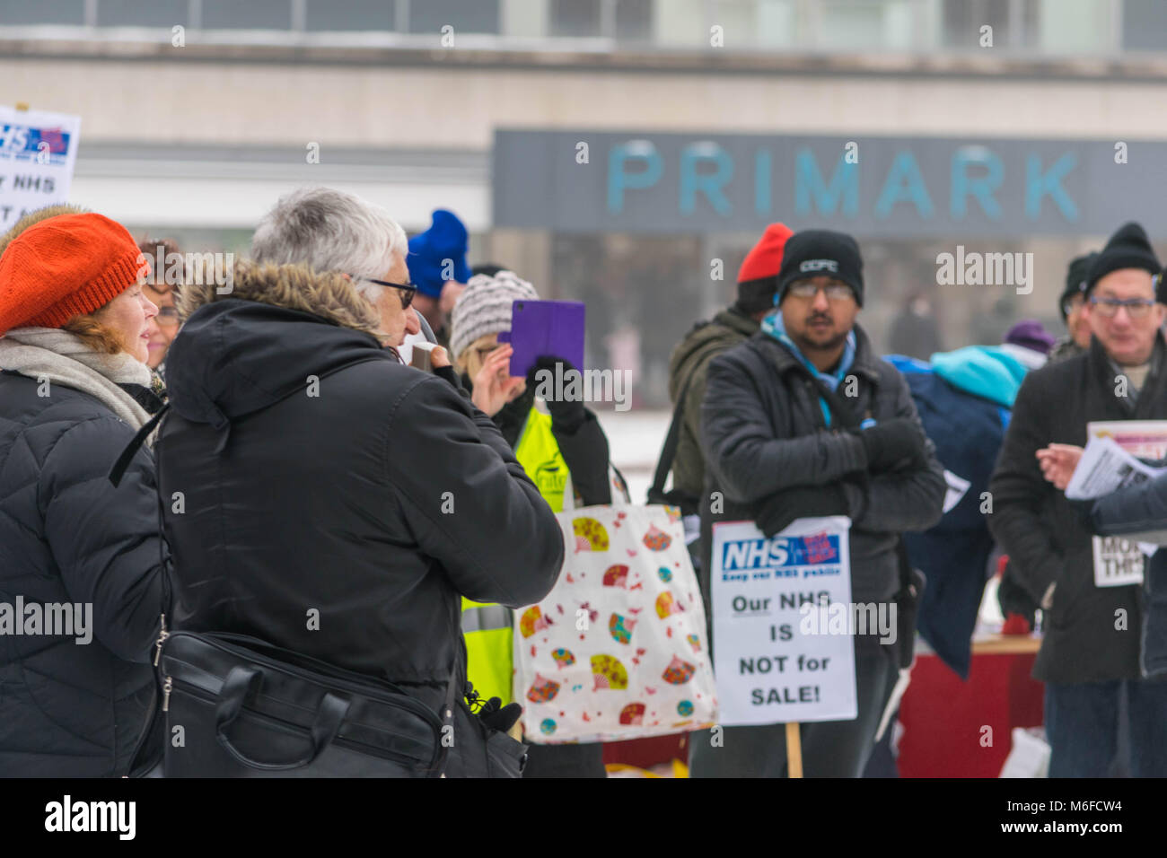 Coventry, UK. 3rd March 2018. Demonstrations and protests against ...