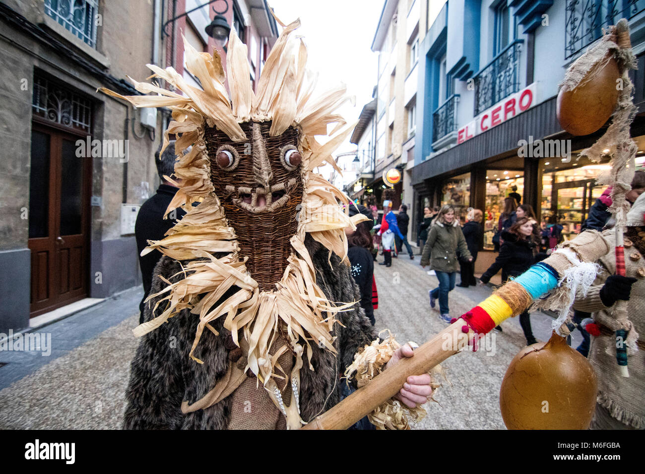 Siero, Spain. 3rd March, 2018. Mazcaritos de Rozaes, a Spanish ...