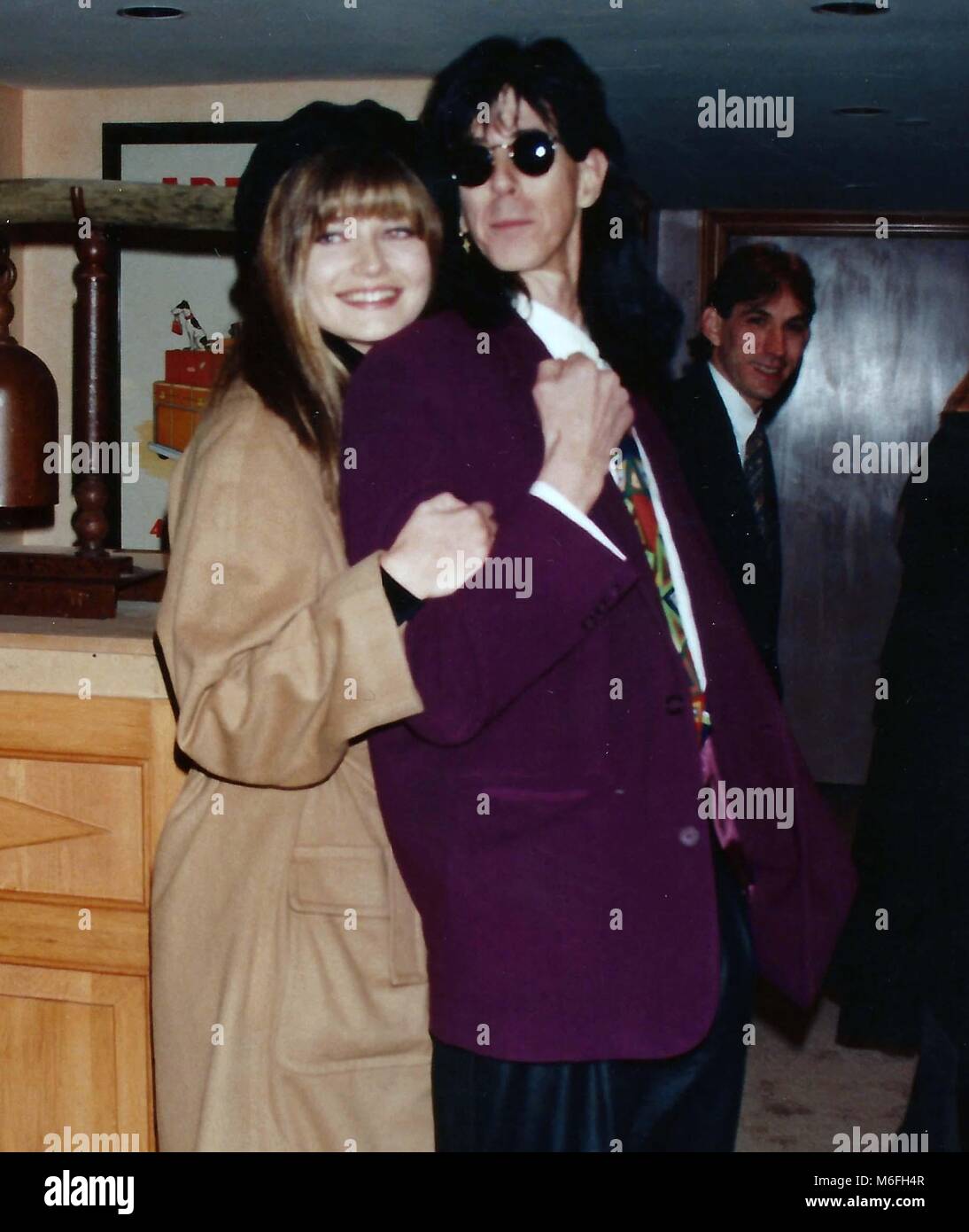 Paulina Porizkova, Rick Ocasek 1992 Photo to By John Barrett-PHOTOlink ...