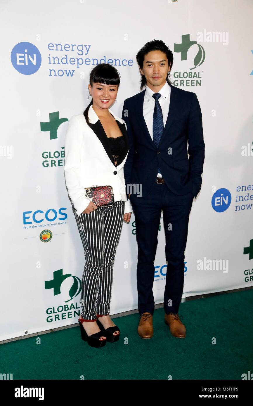 Los Angeles, CA, USA. 28th Feb, 2018. Kiki Sukezane, Toru Uchikado at ...