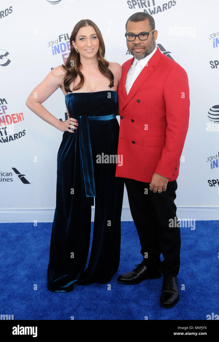 Chelsea peretti jordan peele hi-res stock photography and images - Alamy